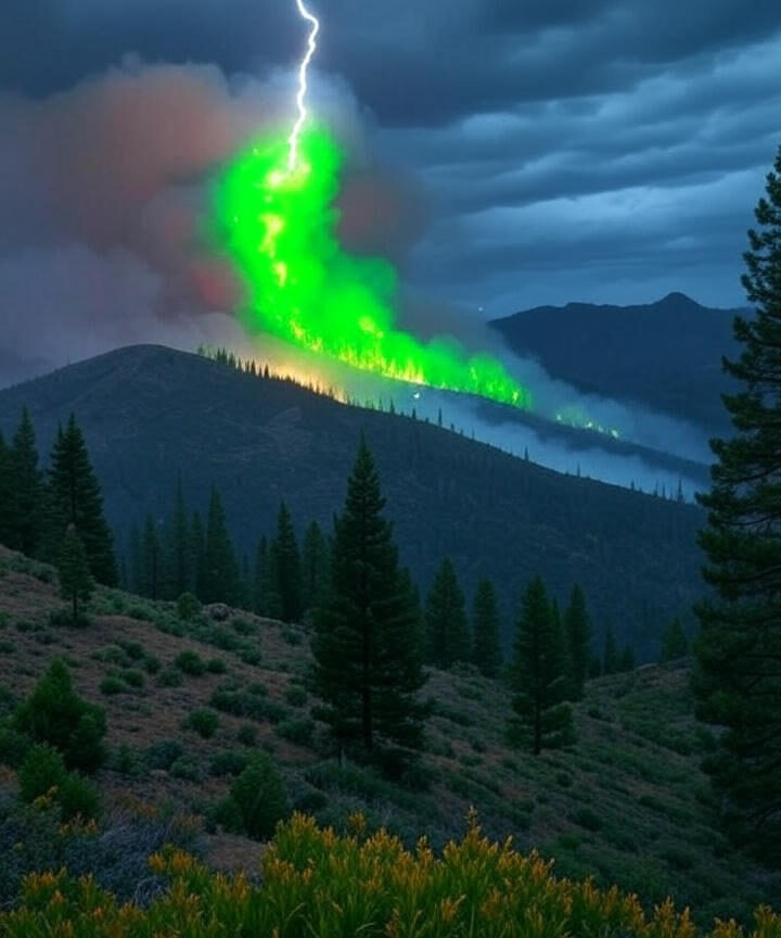 The Green Fire: Lightning, Lake Shasta, and a Community Tested | Fire ...